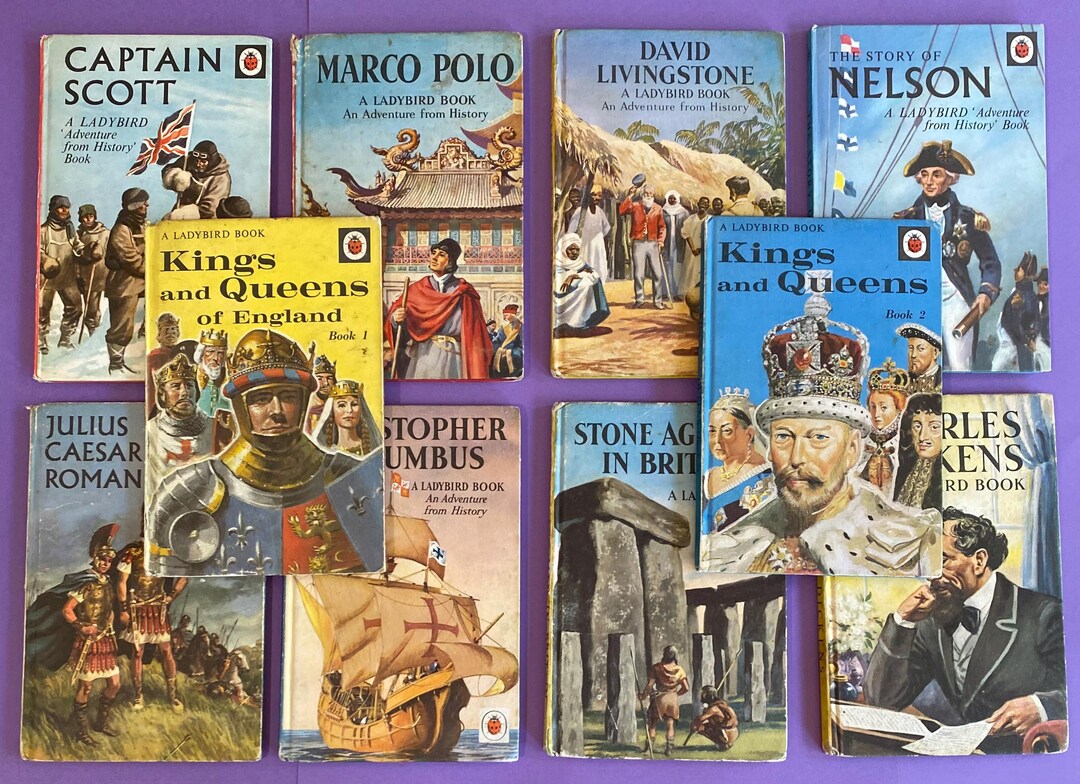 10 Ladybird Adventures in History 1960s - Series 561 Ladybird History ...