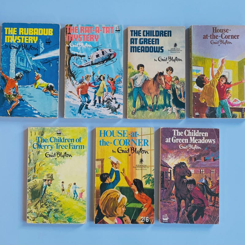 Enid Blyton Old Books - Etsy UK