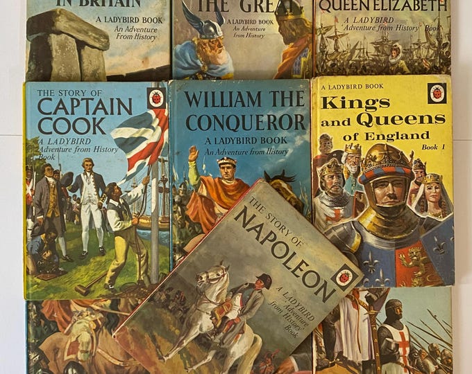 Vintage 1960s Ladybird History Books: Series 561, Set of 9 - Etsy