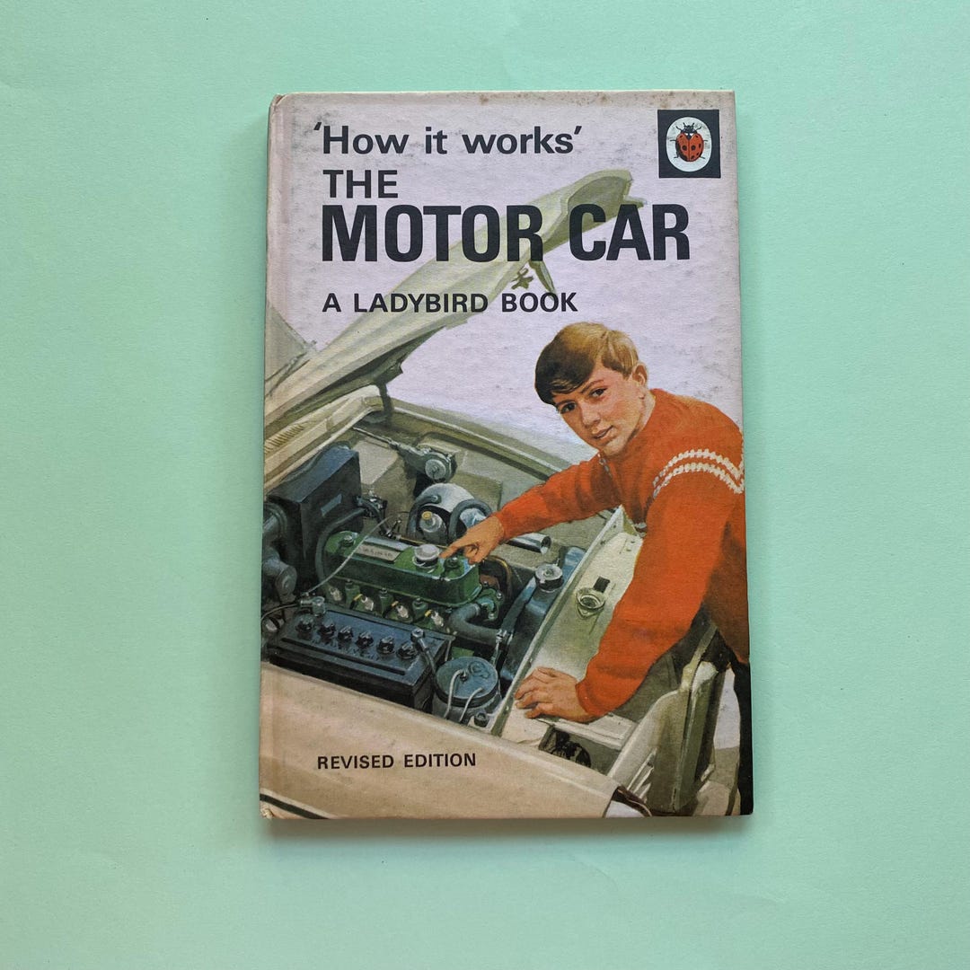 Vintage Ladybird Book: the Motor Car - British History & Invention - Etsy