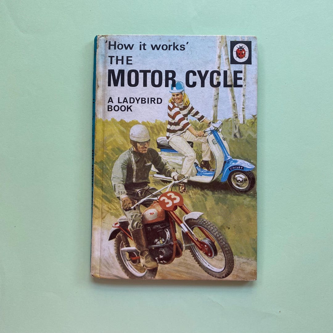 The Motor Cycle - How It Works - Ladybird Book of Achievements 1960s ...