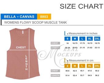 Kids Tank Top Size Chart - Etsy