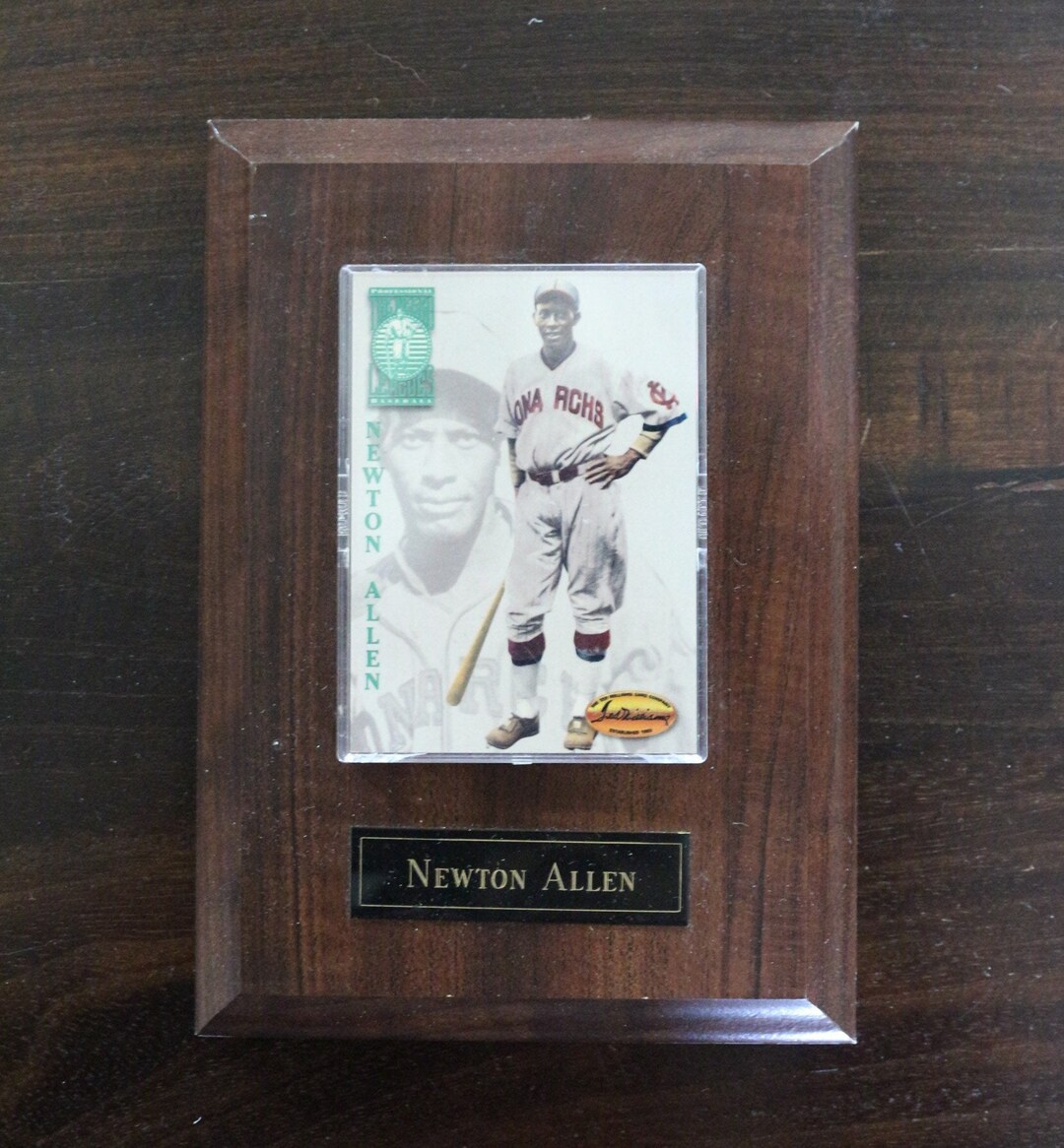 Newton Allen- Negro League Baseball Vintage Collectors Memorabilia ...