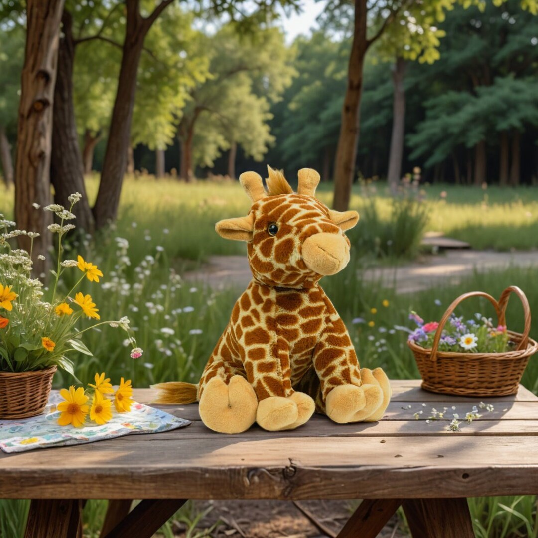 Giraffe Stuffed Animal Kit 16 Inches - Etsy