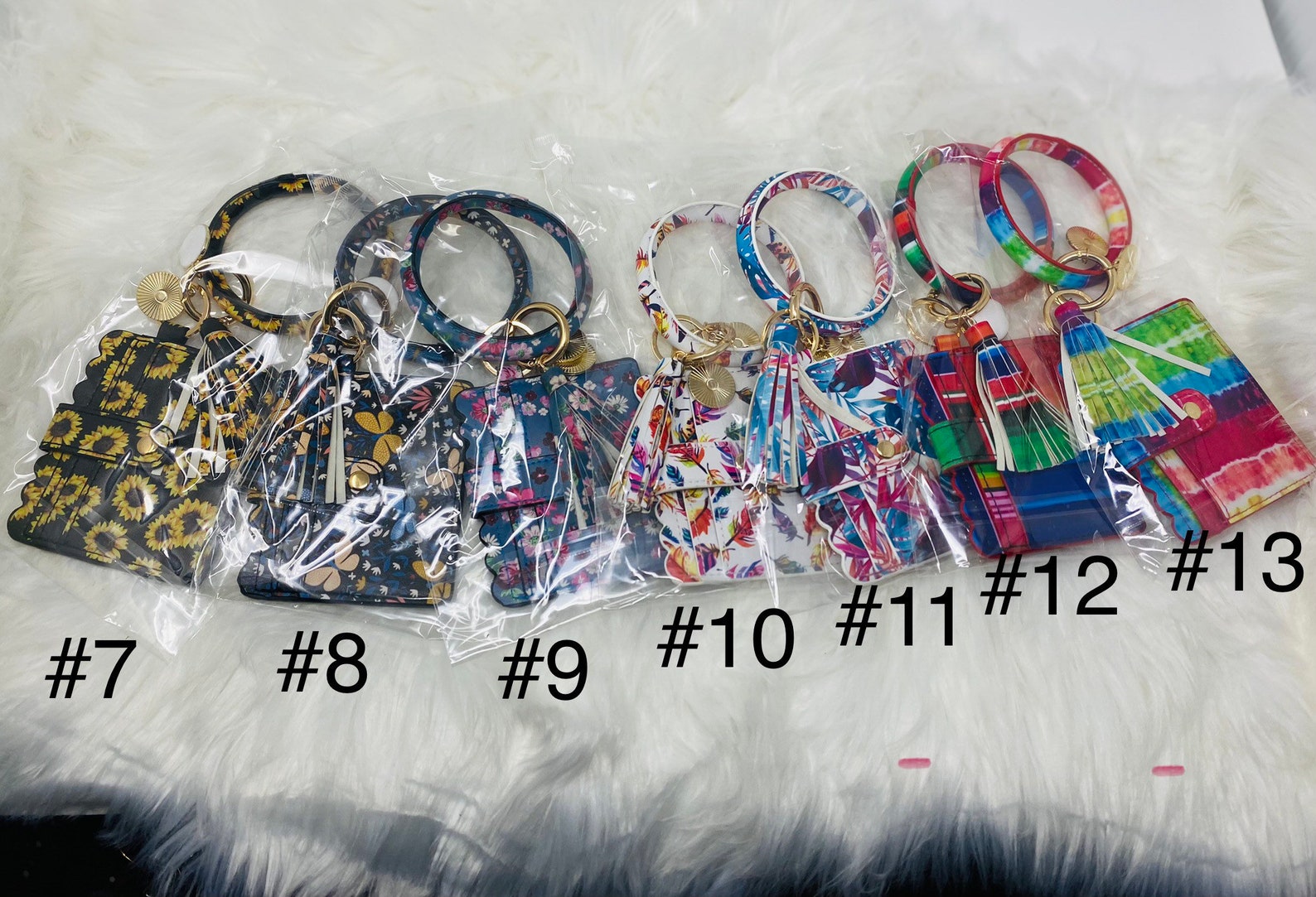 Key Ring ID Holder Key Ring Wallet Personalized - Etsy