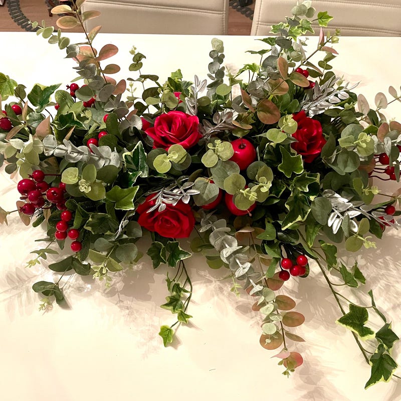 Christmas Table Centerpiece - Etsy UK
