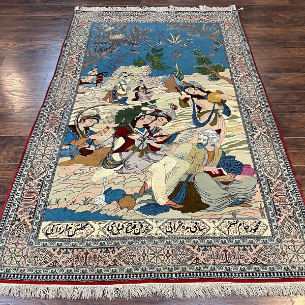 Pictorial Rug - Etsy