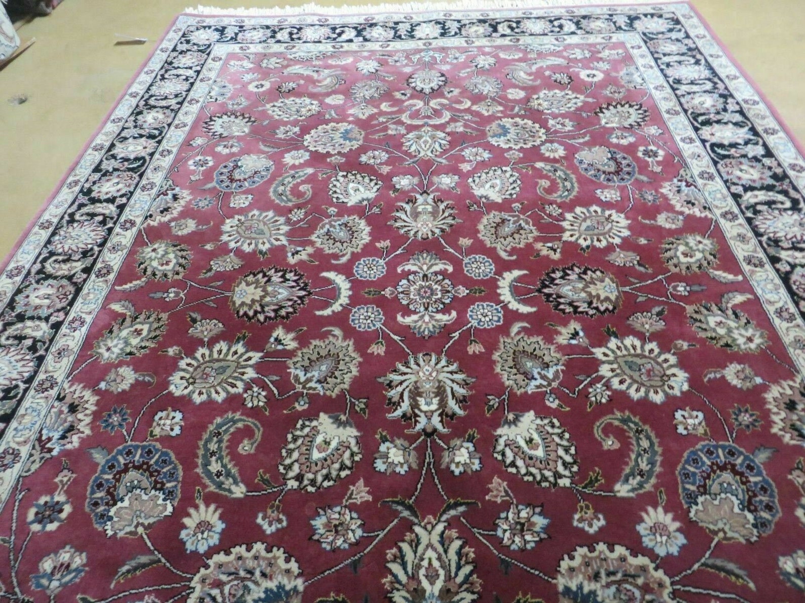 6' X 9' Vintage Handmade Fine India Floral Oriental - Etsy