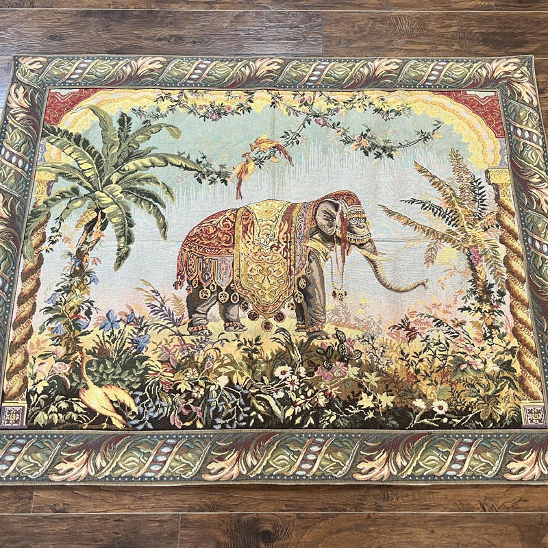 Elephant Tapestry - Etsy