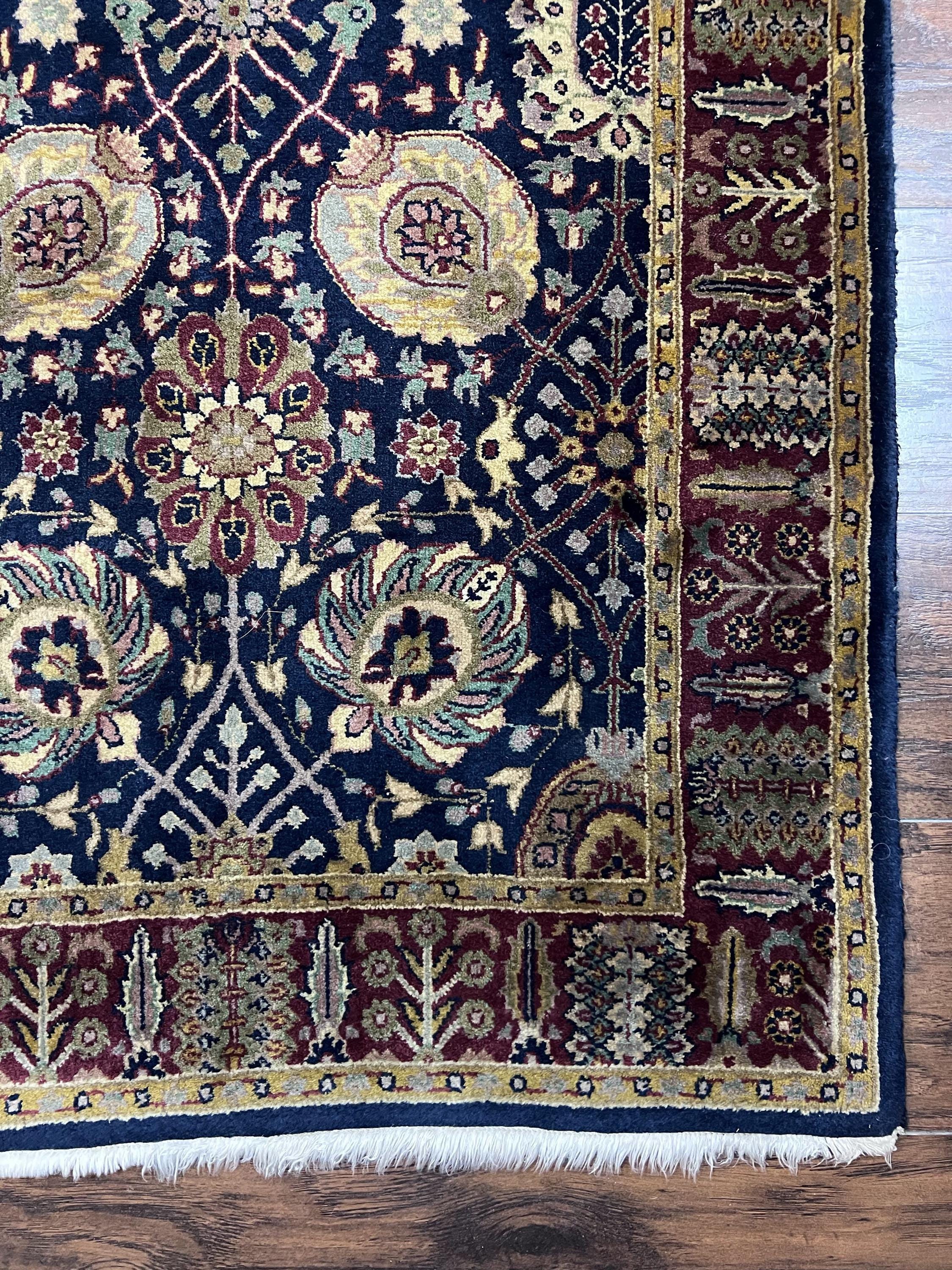 Indo Persian Runner 2.8 X 18, Long Skinny Hallway Wool Runner Rug, Hand ...