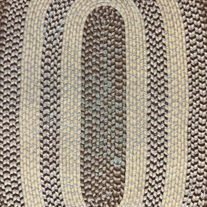 Oval Braided Rug 3x5, Multicolor Oval Rug, Wool Braided Rug, Hand Woven ...