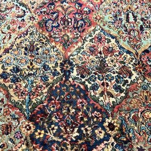 Karastan Multicolor Panel Kirman Rug 717, Wool Karastan Rug 5.9 X 9 ...