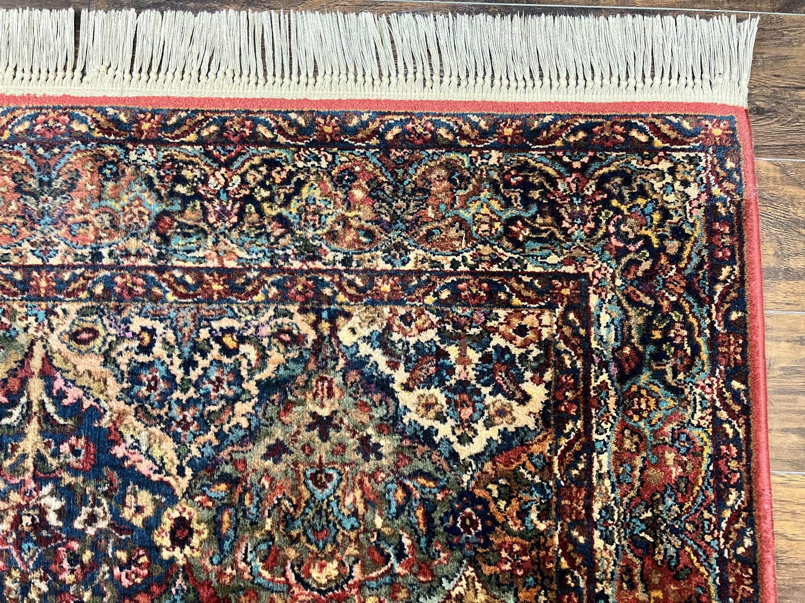 Karastan Multicolor Panel Kirman Rug #717, Wool Karastan Rug 5.9 X 9 ...