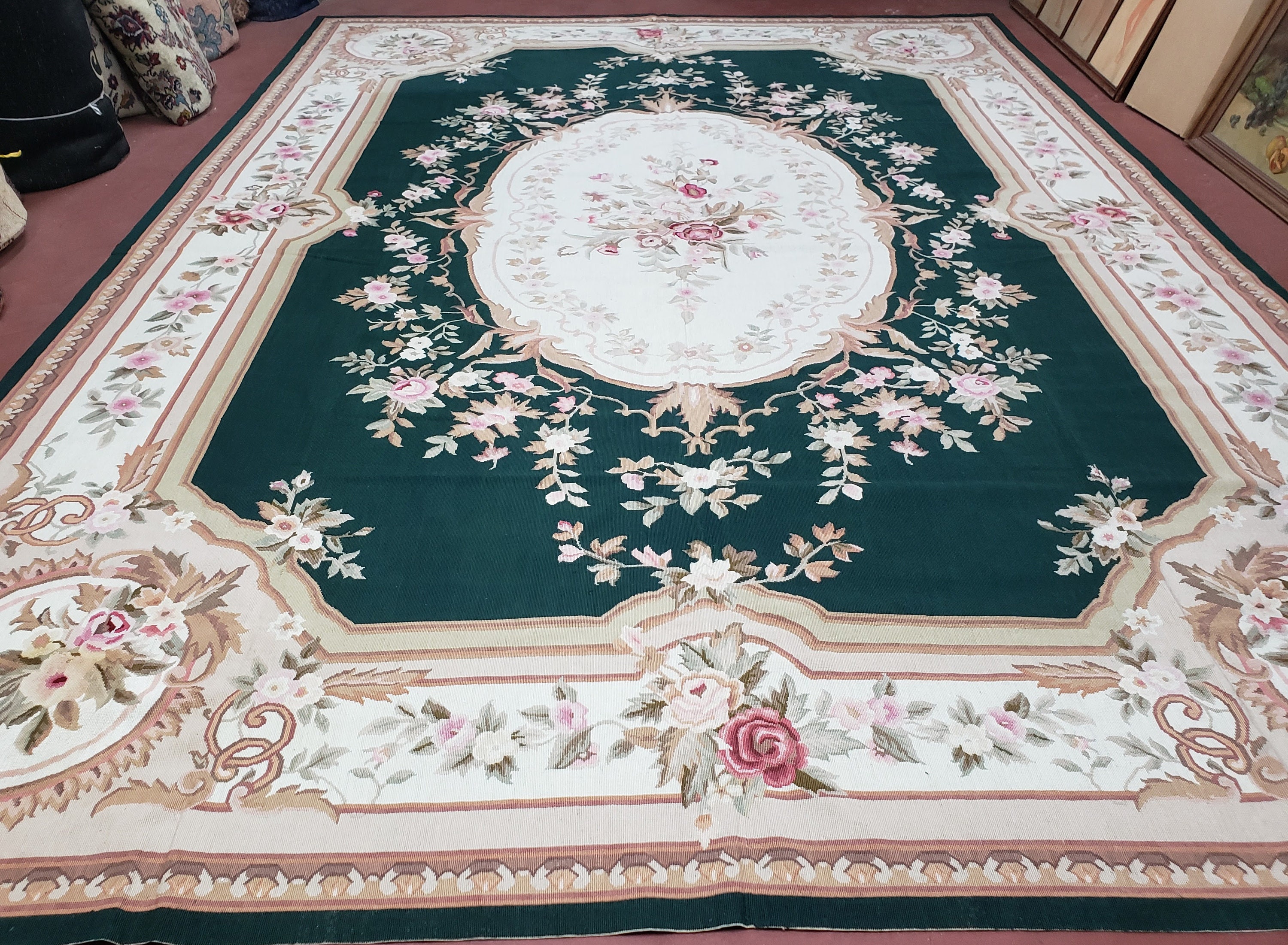 Green Aubusson Area Rugs | Bryont Blog