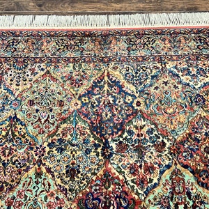 Karastan Multicolor Panel Kirman Rug 717, Wool Karastan Rug 5.9 X 9 ...