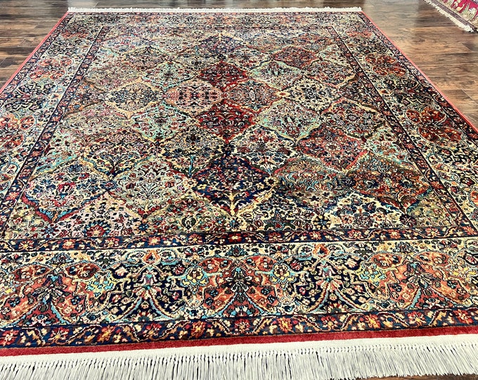 Vintage Authentic Karastan Multicolor Panel Kirkman Pattern 717 ...