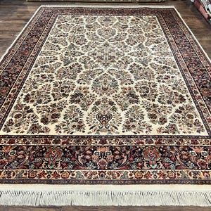 Karastan Rug 8' 8" X 12', Ivory Sarouk #760, Original Karastan Carpet ...