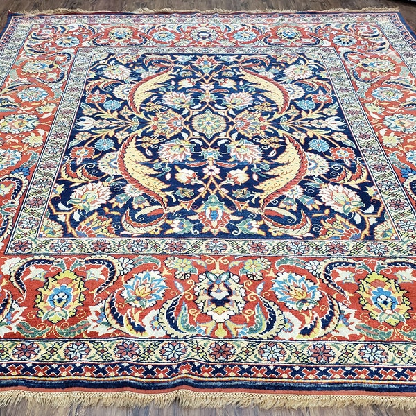 Large Vintage Rug - Etsy