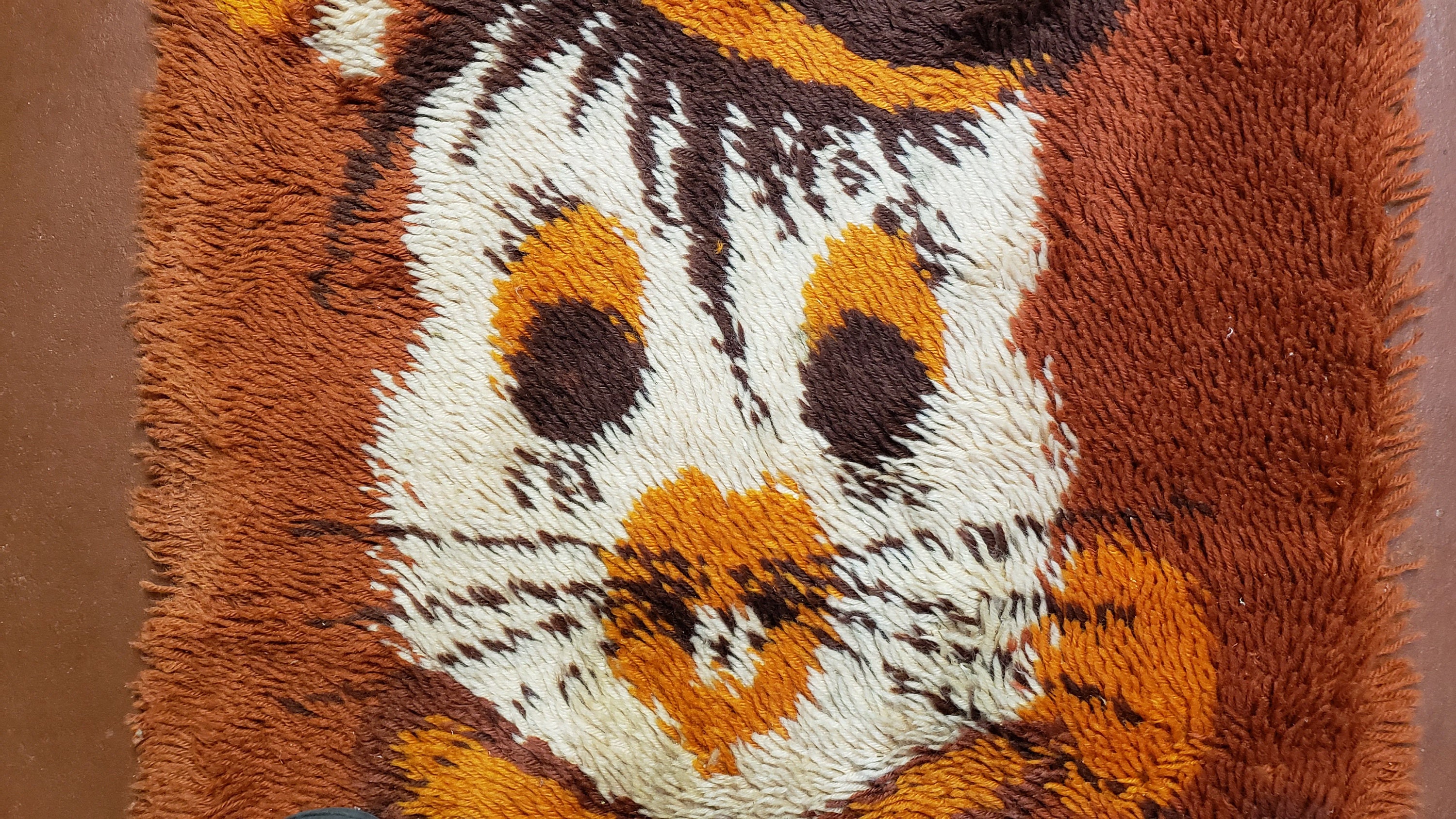 2x3 Rya Shag Rug Mid-Century Modern Danish Shag Rug 1960s | Etsy