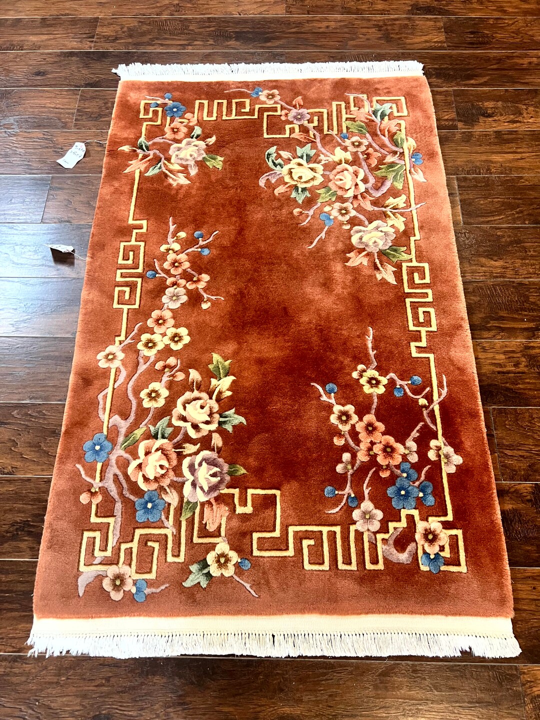 Chinese Wool Rug 4x6, Nichols Carpet, Chinese Carving Rug, Asian ...