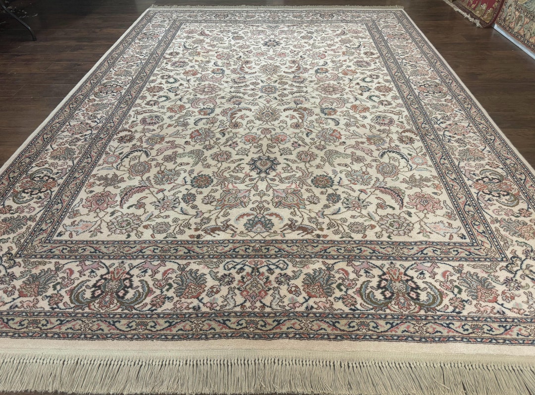 8.8 X 12 Karastan Rug738 Tabriz Design Room Sized Wool Pile Karastan ...