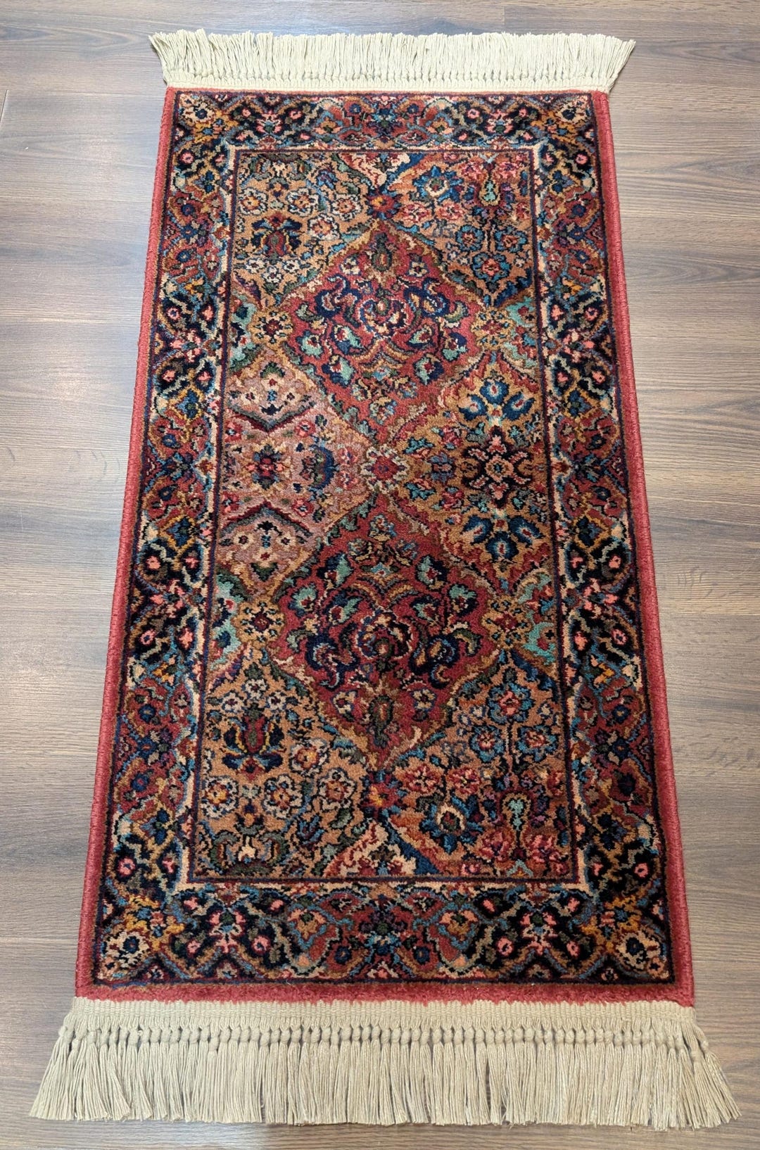 2x4 Karastan Rug, Multicolor Panel Kirman #717, Wool - Etsy
