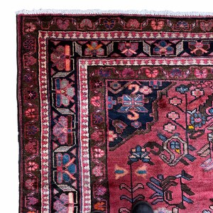 5.5 X 10 Handmade Wool Tribal Gallery Rug Wide Runner Corridor Rug ...