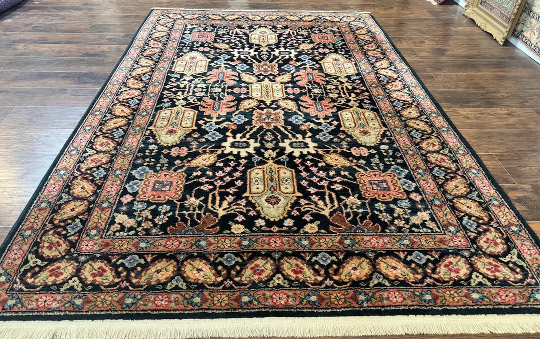 Karastan Rug 5.9 X 8.6, Chahar Mahal 604, Wool Vintage Discontinued ...