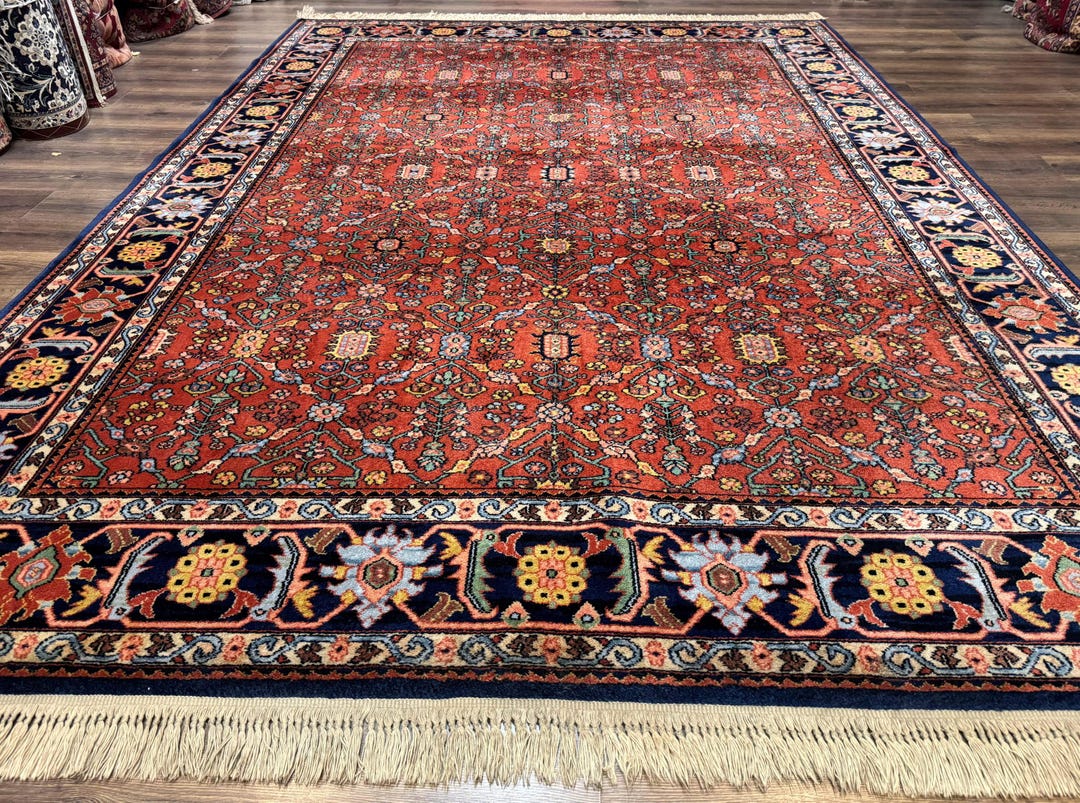 Vintage Karastan Rug, 8.8 X 12 Karastan Serapi Pattern #729, Original ...