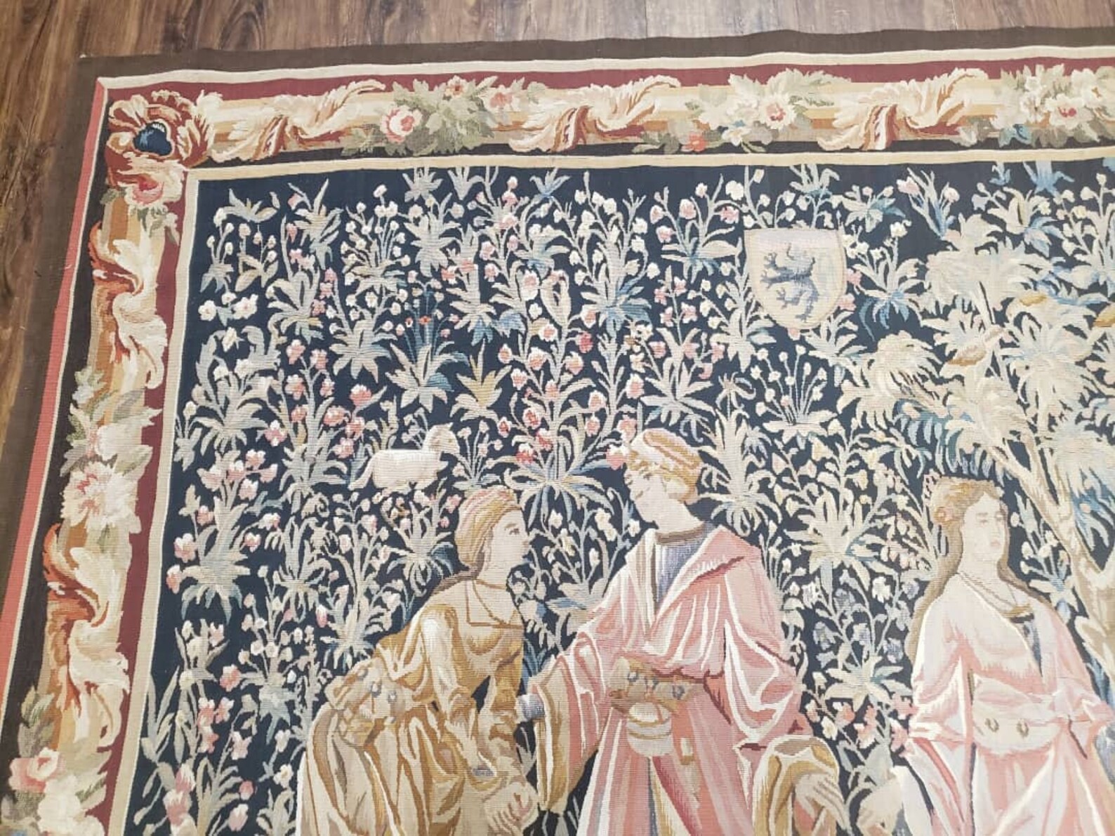 Vintage European Tapestry 5.4 X 7.11 Antique Style European - Etsy