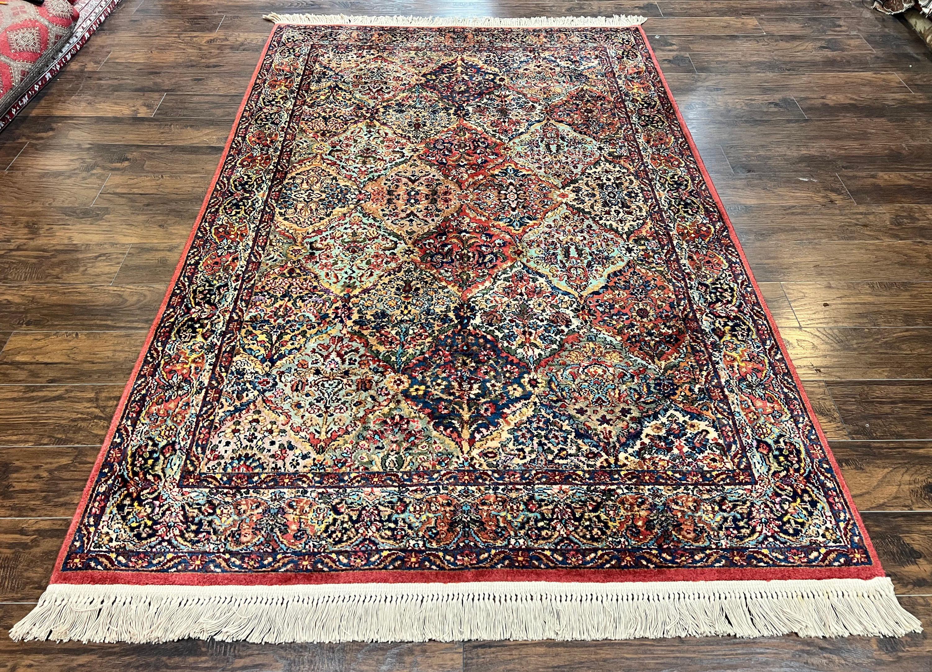 Karastan Multicolor Panel Kirman Rug #717, Wool Karastan Rug 5.9 X 9 ...