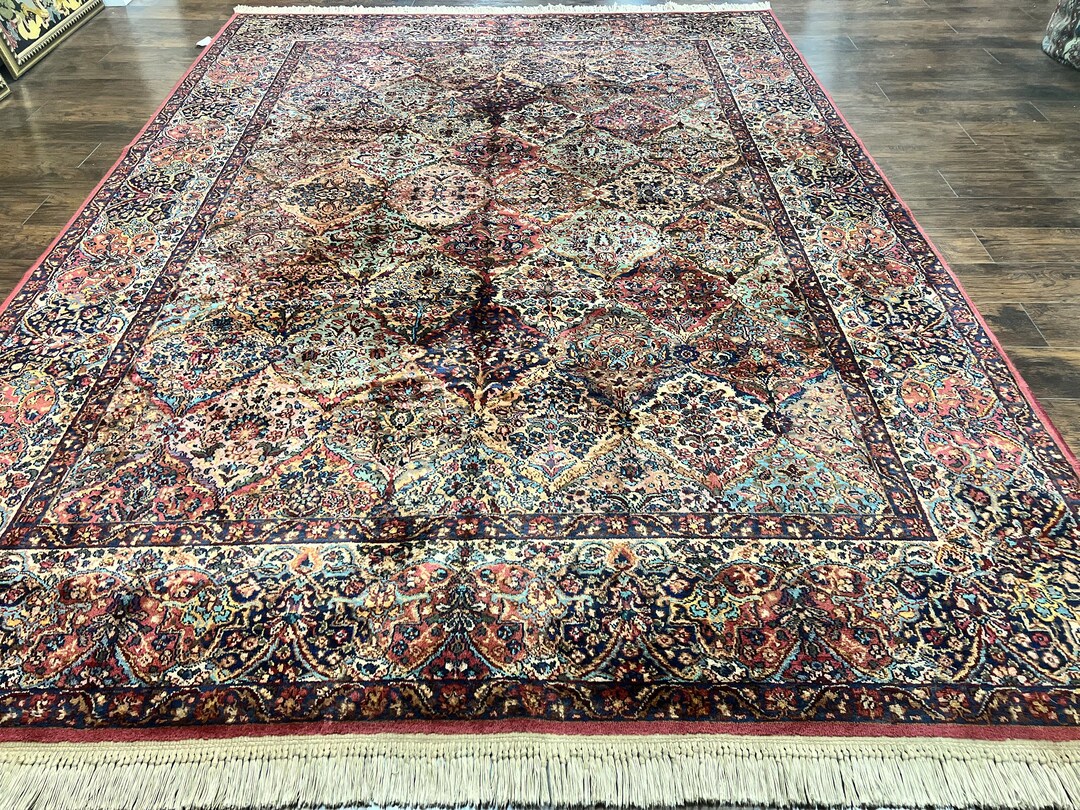 Karastan Multicolor Panel Kirman Rug 717, Wool Karastan Rug 8' 8 X 12 ...