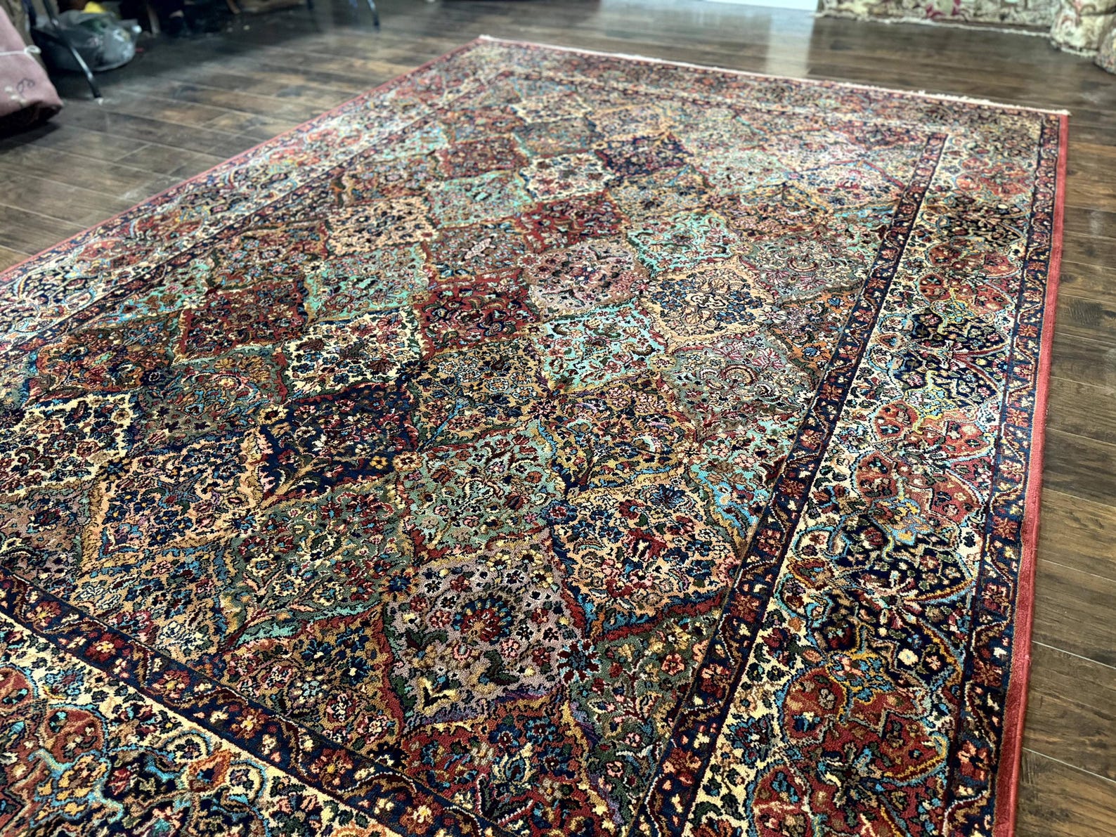 Karastan Rug Multicolor Panel Kirman #717, 8.8 X 12 Karastan Carpet ...
