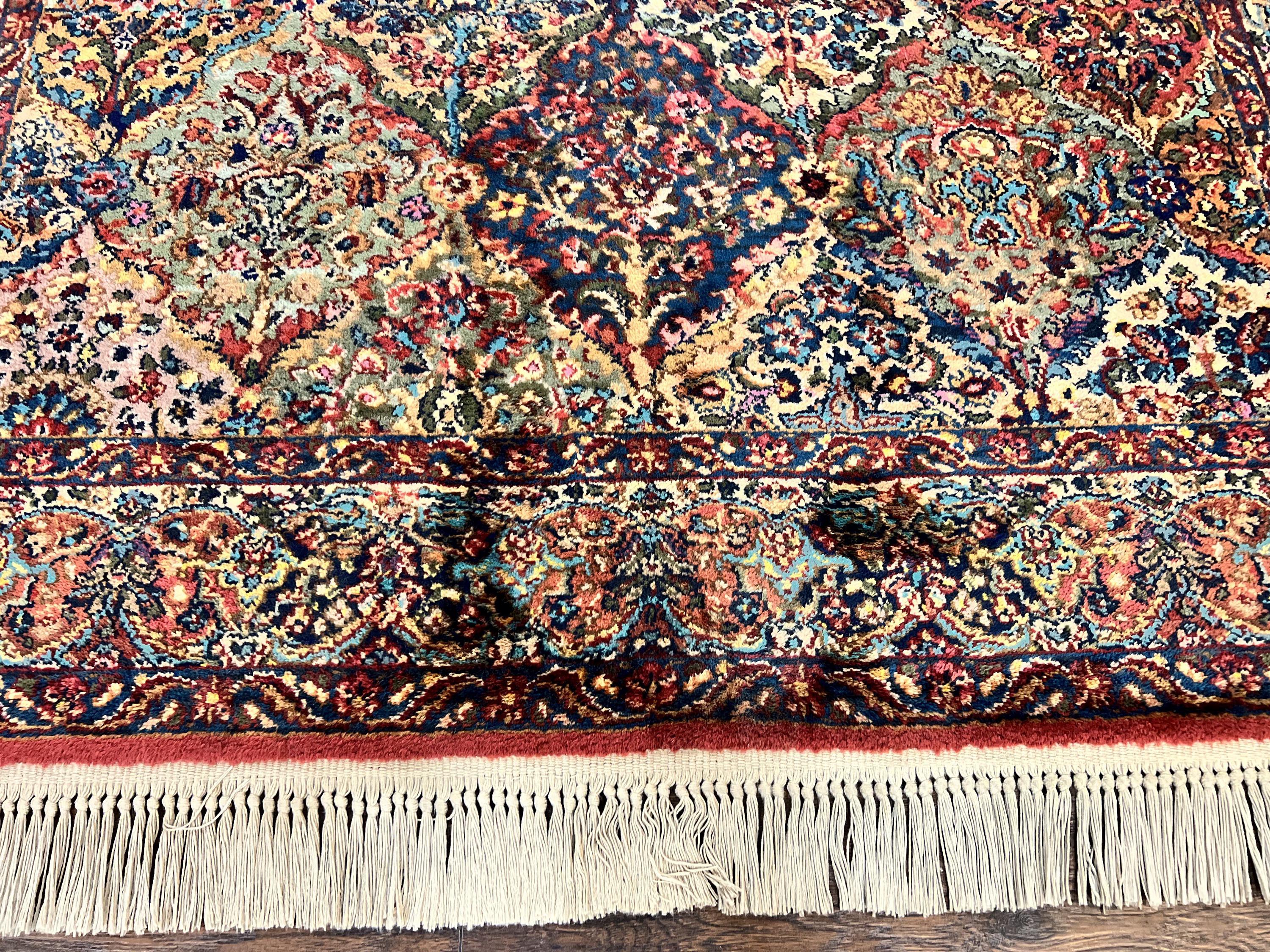Karastan Multicolor Panel Kirman Rug #717, Wool Karastan Rug 5.9 X 9 ...