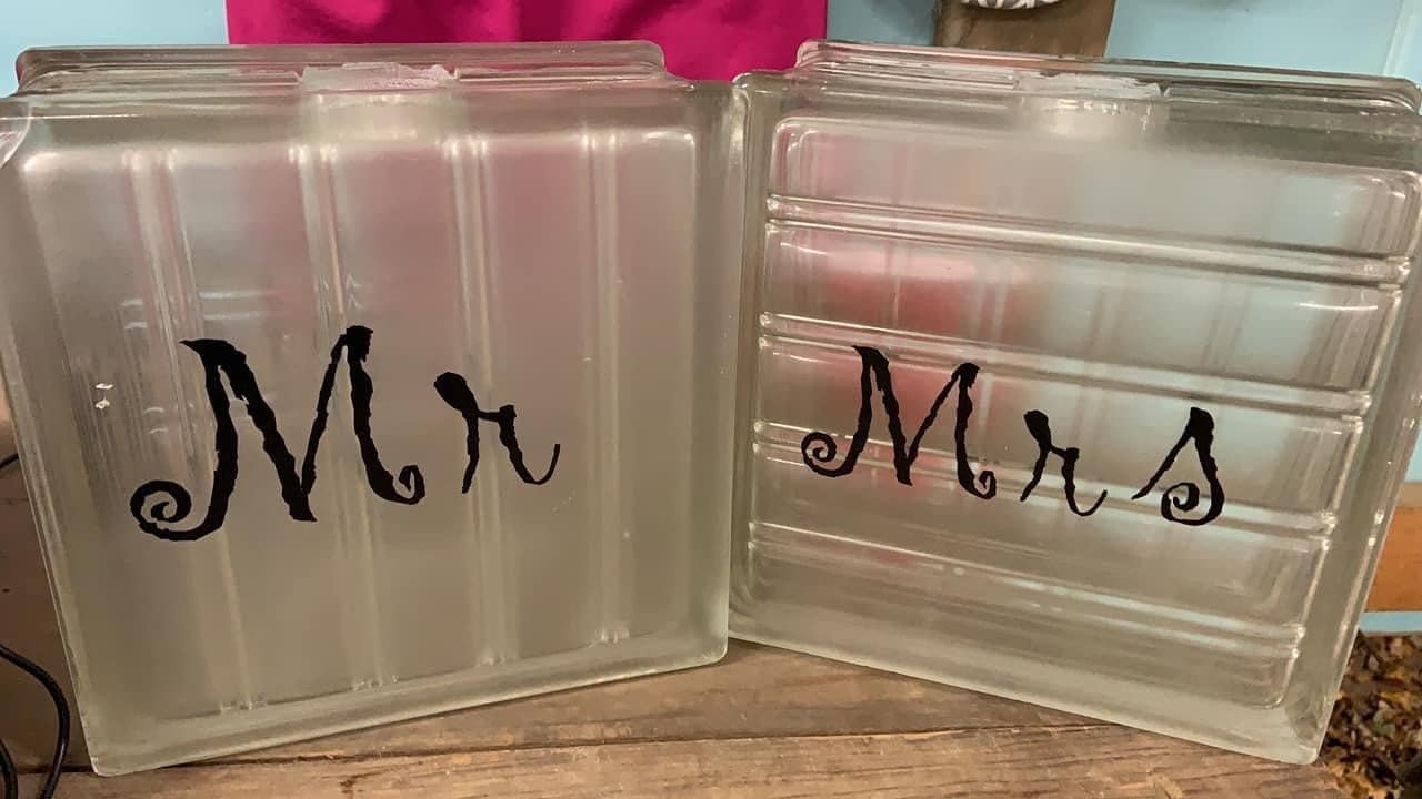 Customizable Glass Blocks With Lights - Etsy