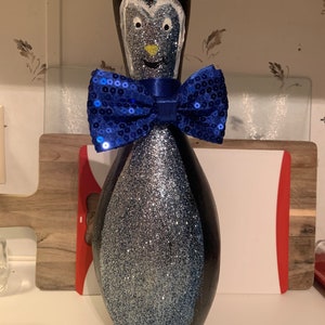 Bowling Pin Penguin - Etsy