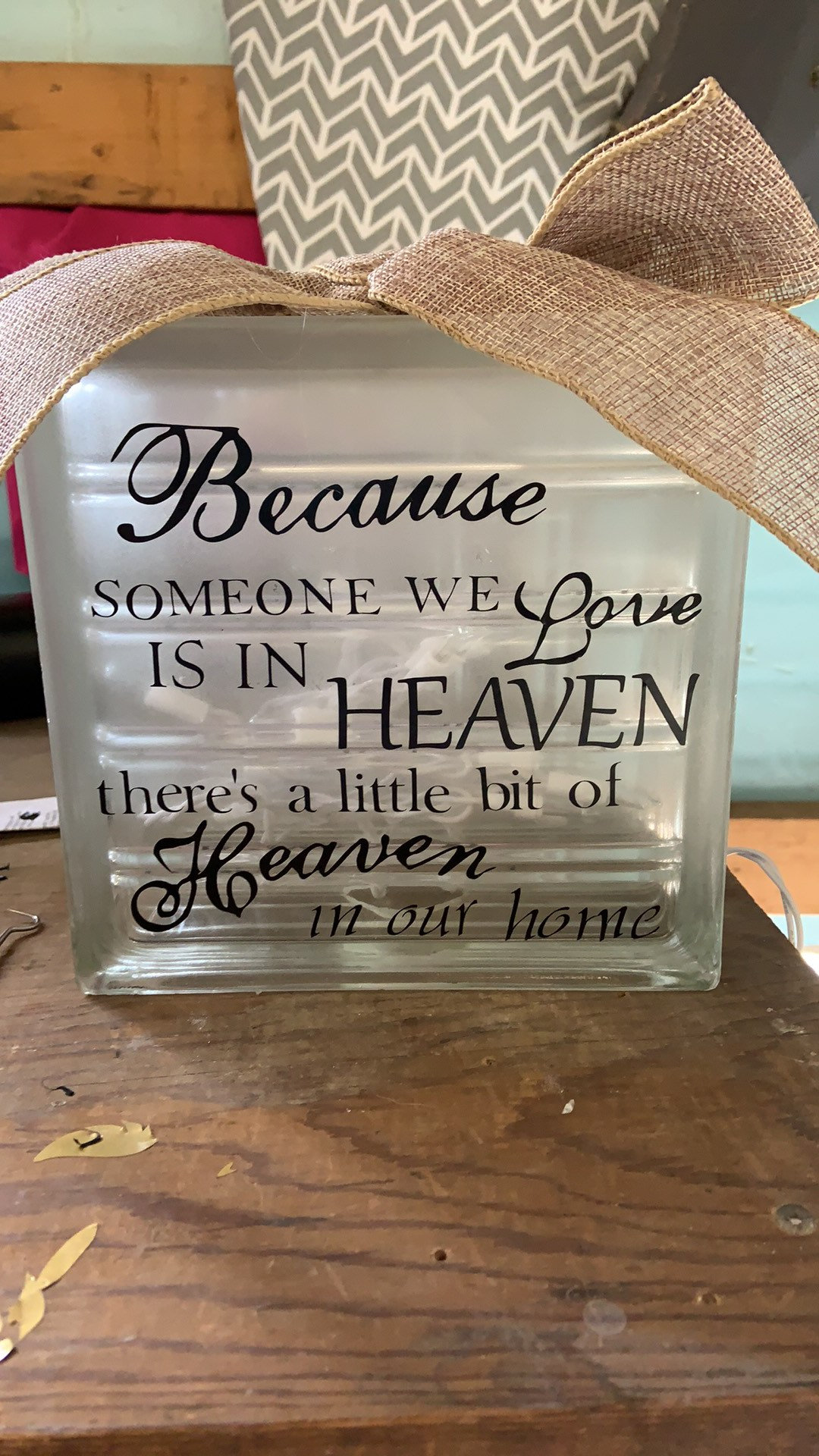 Customizable Glass Blocks With Lights - Etsy