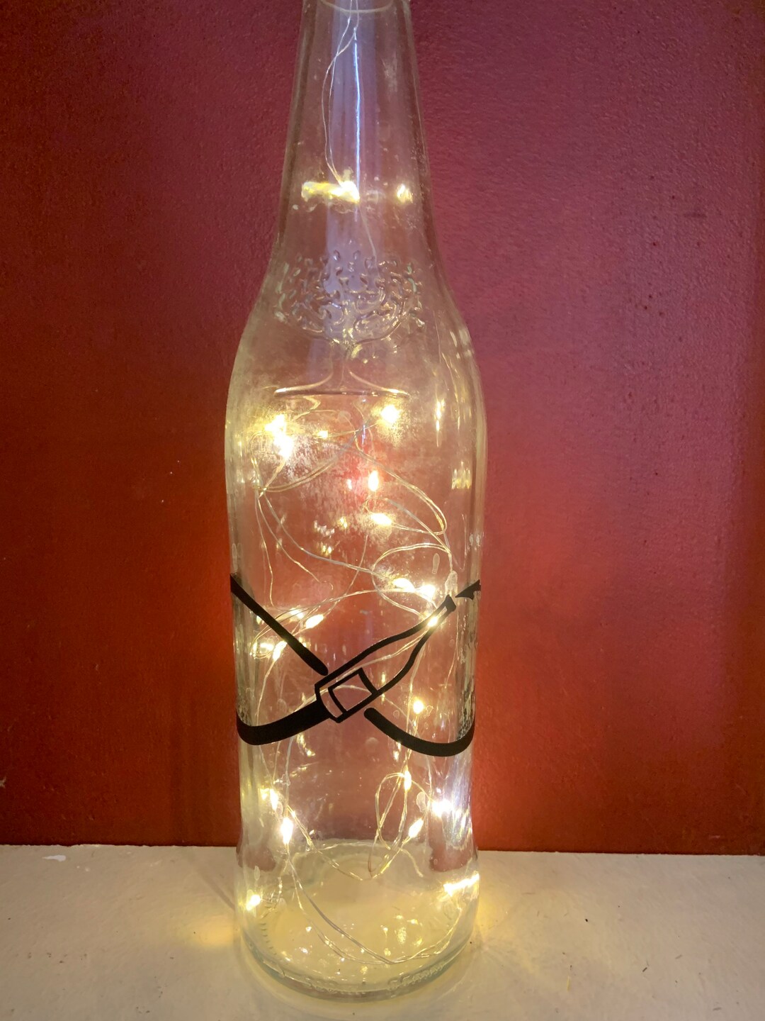 Wine= Infinity Can Customize as Requested, Decorative Wine Bottle ...