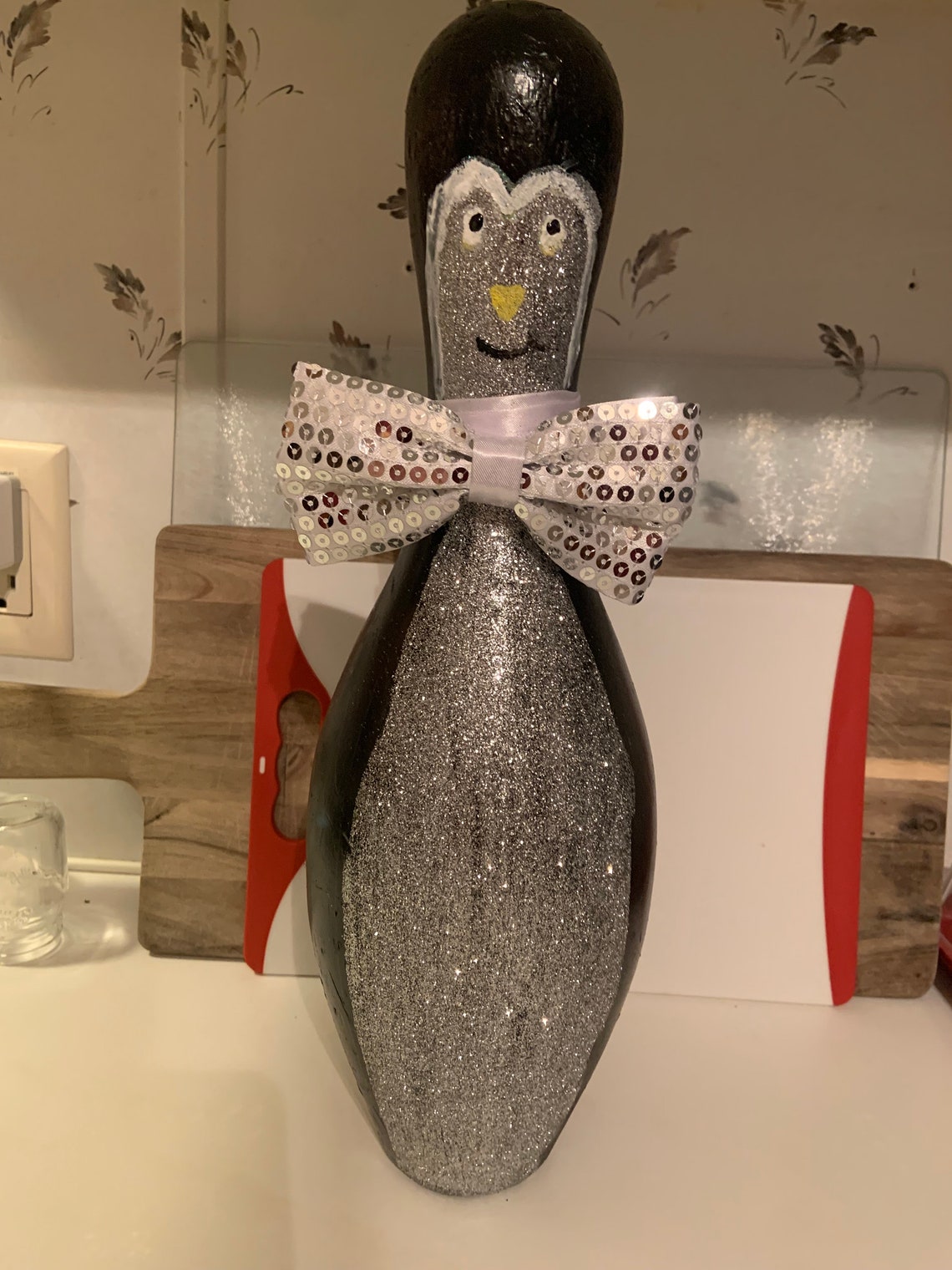 Bowling Pin Penguin - Etsy
