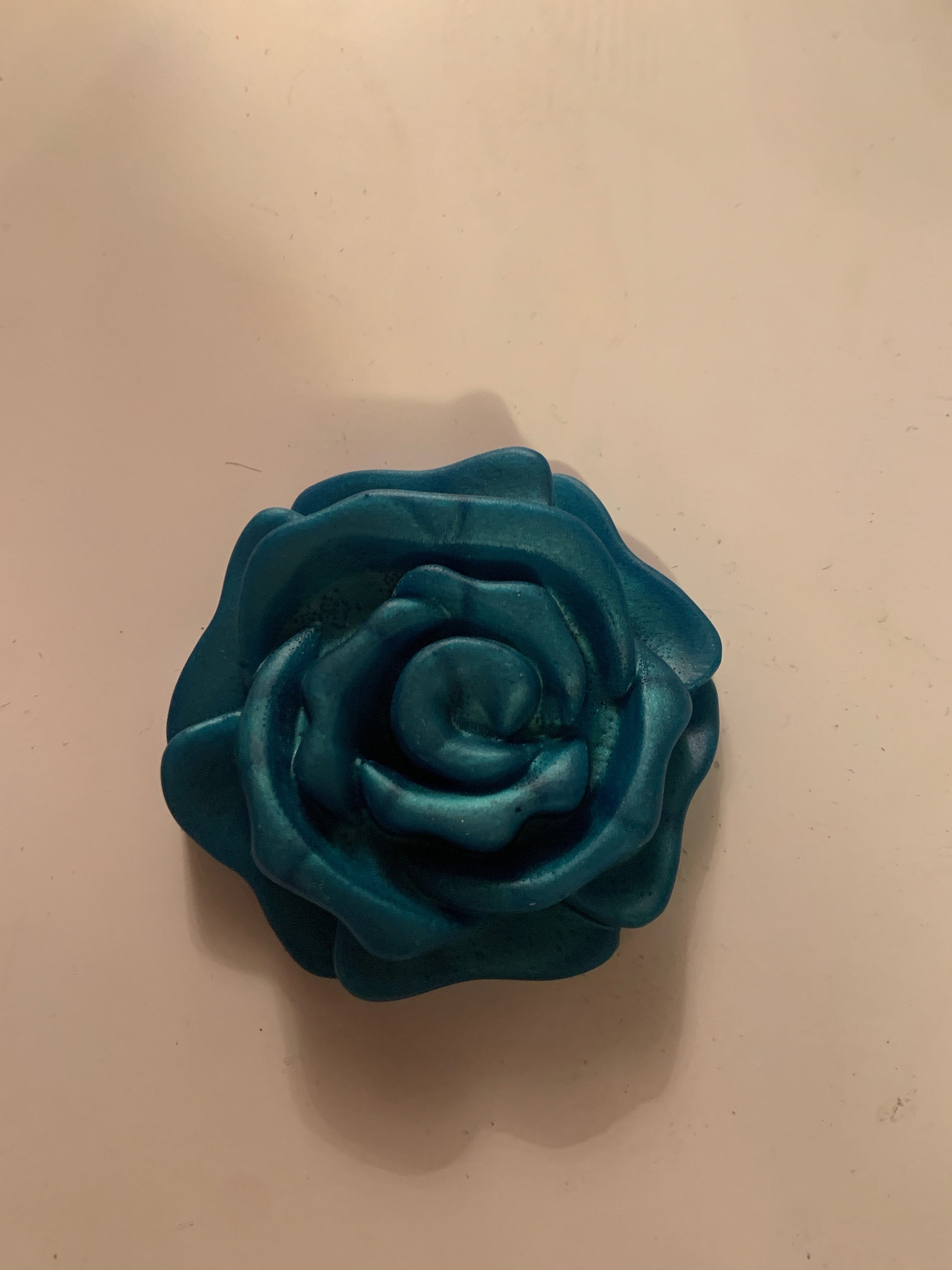 Hand Crafted Epoxy Rose Decor - Etsy