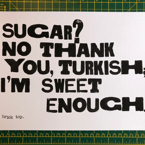 Snatch Movie Quote Print Letterpress - Etsy UK
