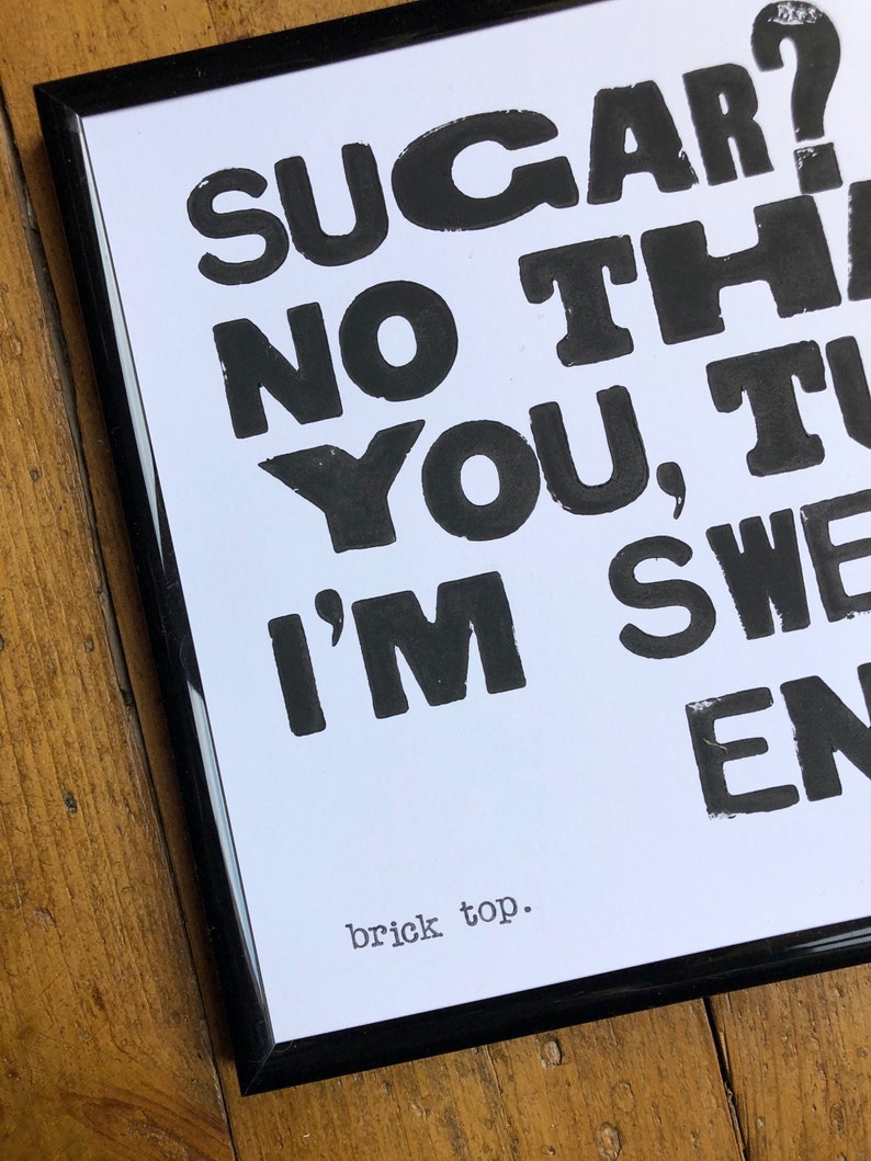 Snatch Movie Quote Print Letterpress - Etsy UK