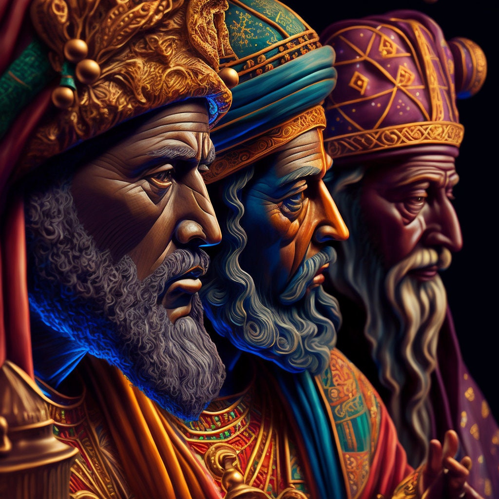 Three Wise Men Instant Download Wall Decor Print - Etsy