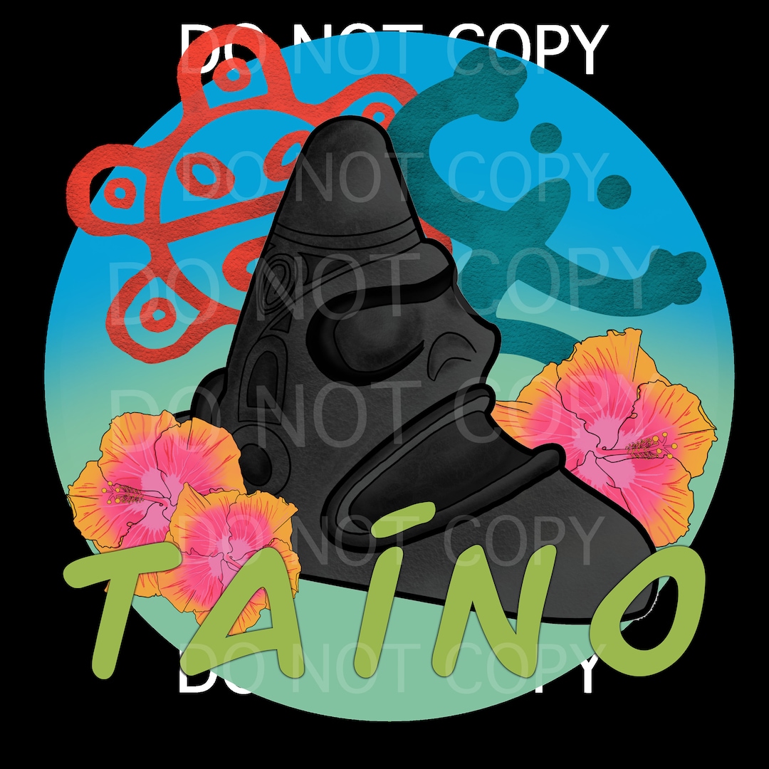 Cemi, Sol, Coqui Taino Art Work Design .png Downloadable File Caribbean ...