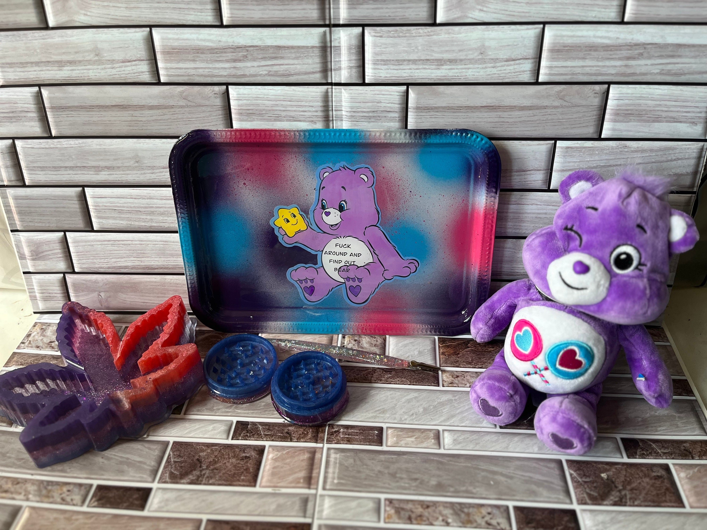 Care Bear Tray Set - Etsy