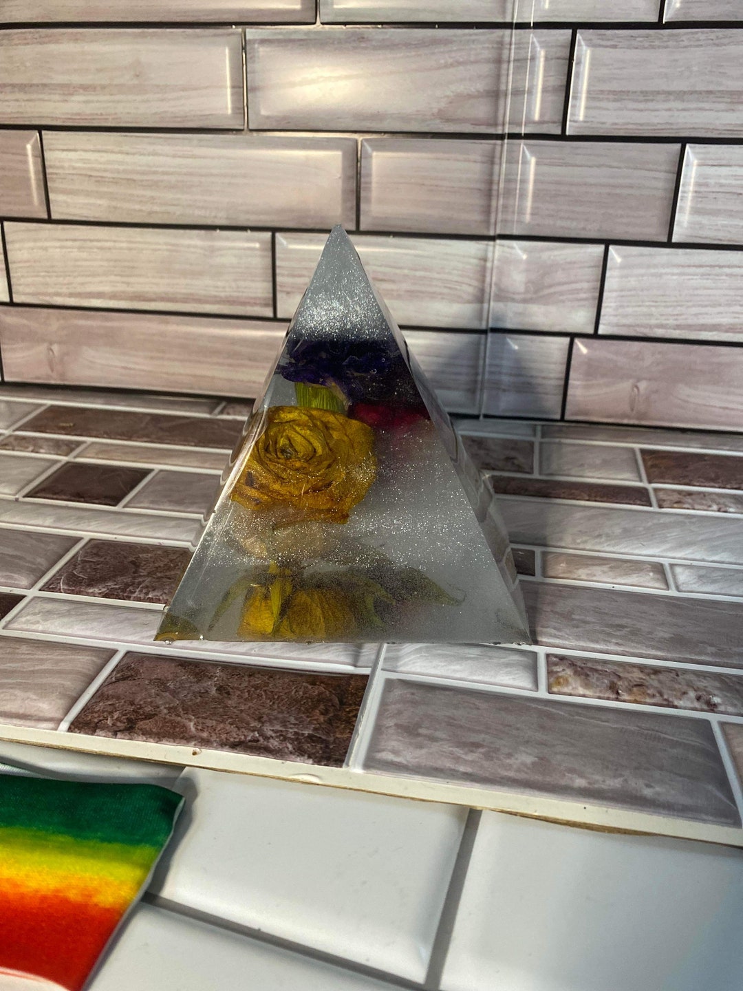 Epoxy Pyramid - Etsy