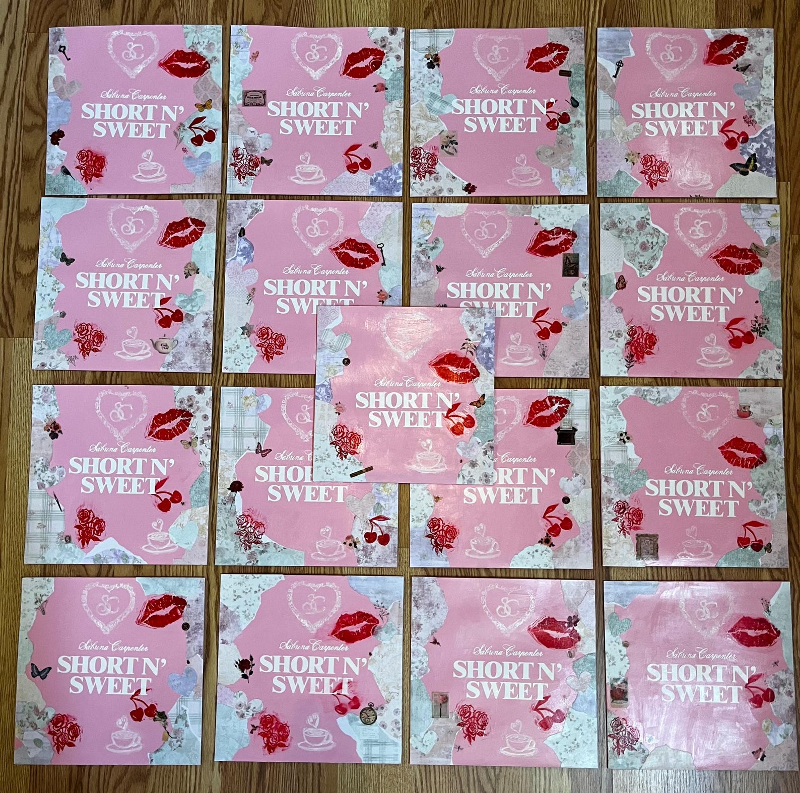 Handmade Sabrina Carpenter Inspired Short N' Sweet Vinyl Record Picture ...