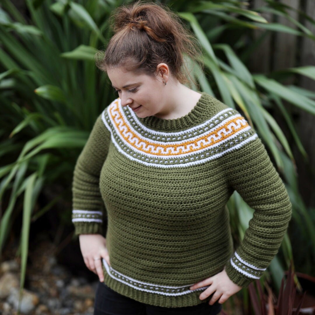 Maze Sweater Pattern Crochet Sweater Pattern Crochet Jumper - Etsy