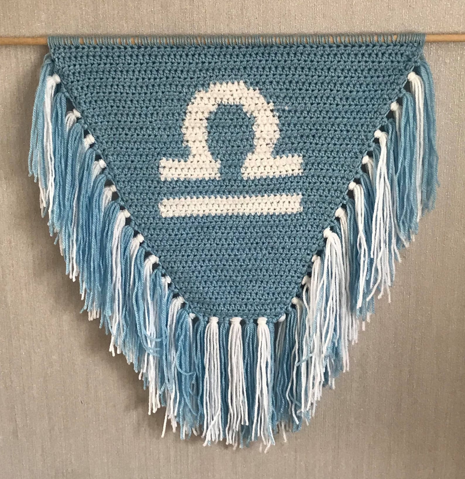 Crochet Wall Hanging Patterns, Crochet Zodiac Signs, Crochet Wall ...