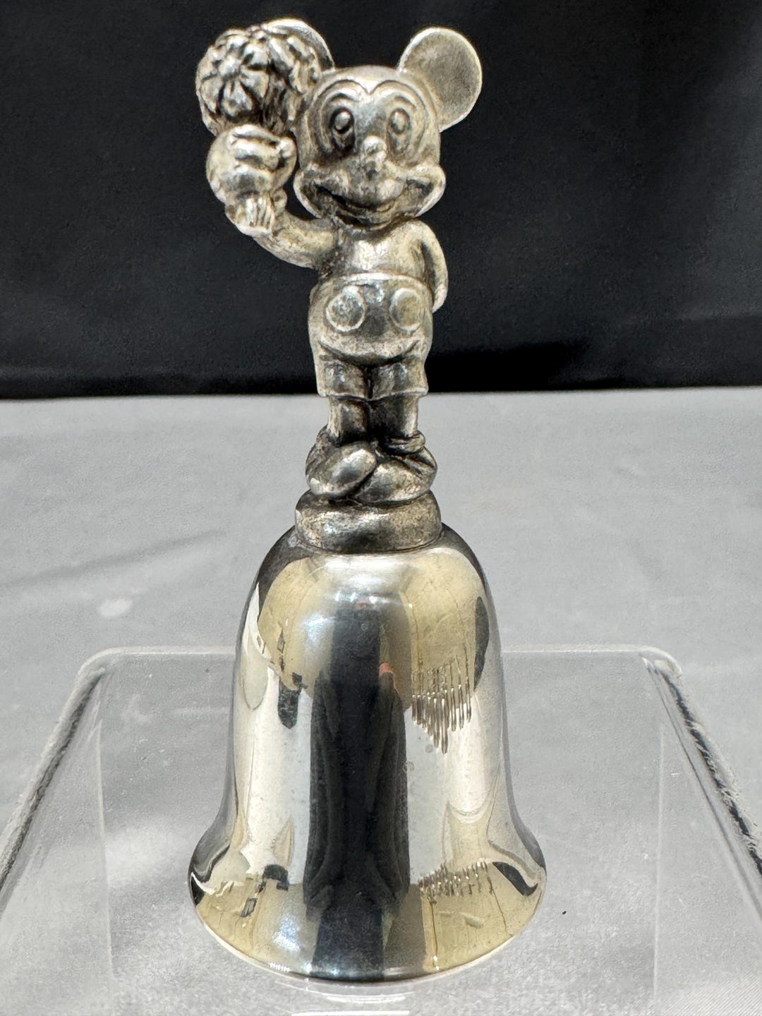 Vintage Silverplated Mickey Mouse Bell: New England Collector's Society ...